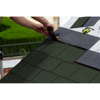 18 Pcs Self Adhesive Asphalt Shingles Bitumen Roofing Green – Bathroom Deco