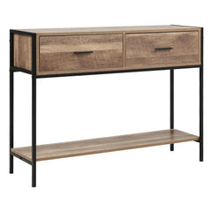 Slim Hallway Console Table with 2 Drawers and Lower Shelf – Bathroom Deco