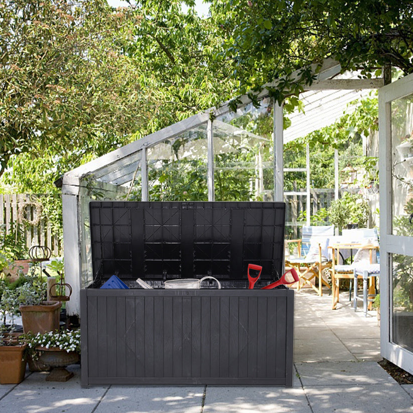 Plastic Large Garden Utility Storage Box – Bathroom Deco